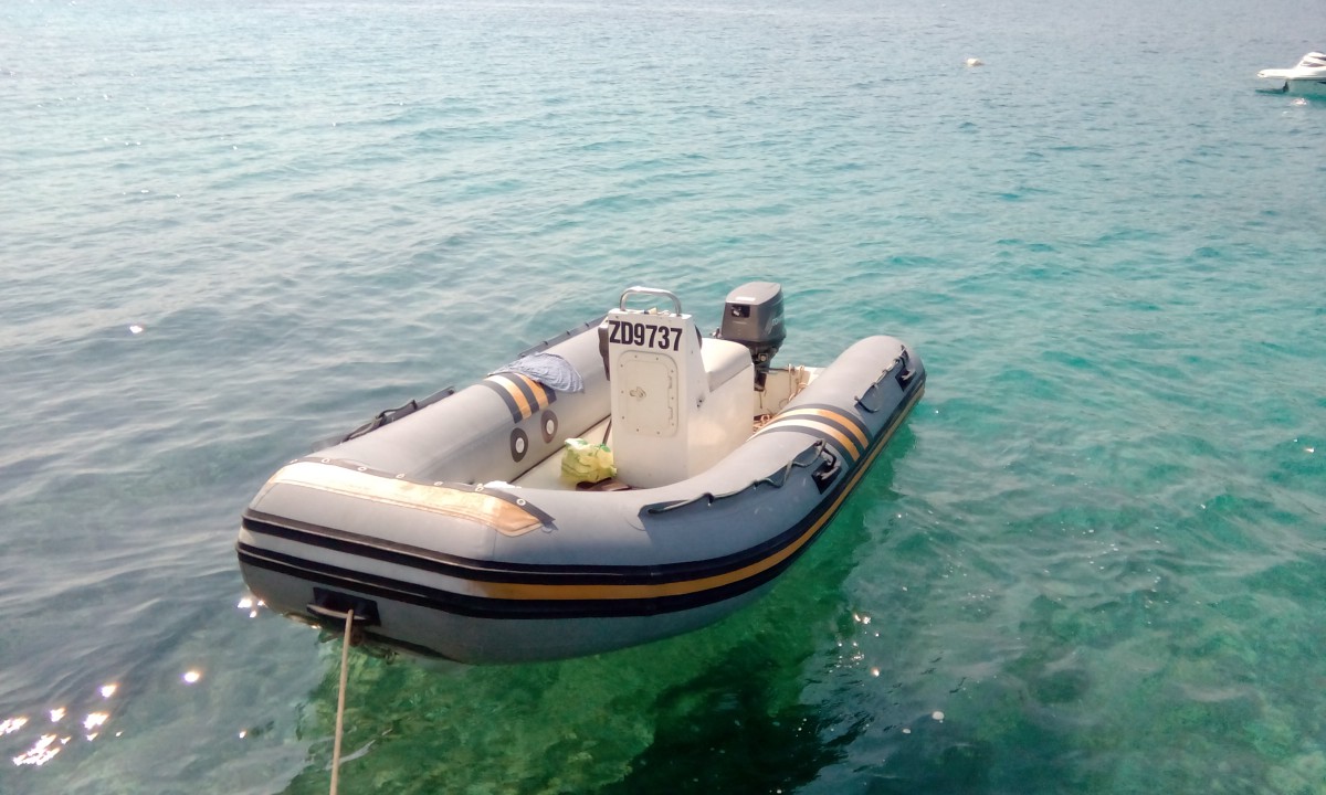 Ris Maestral 3,80 + prikolica