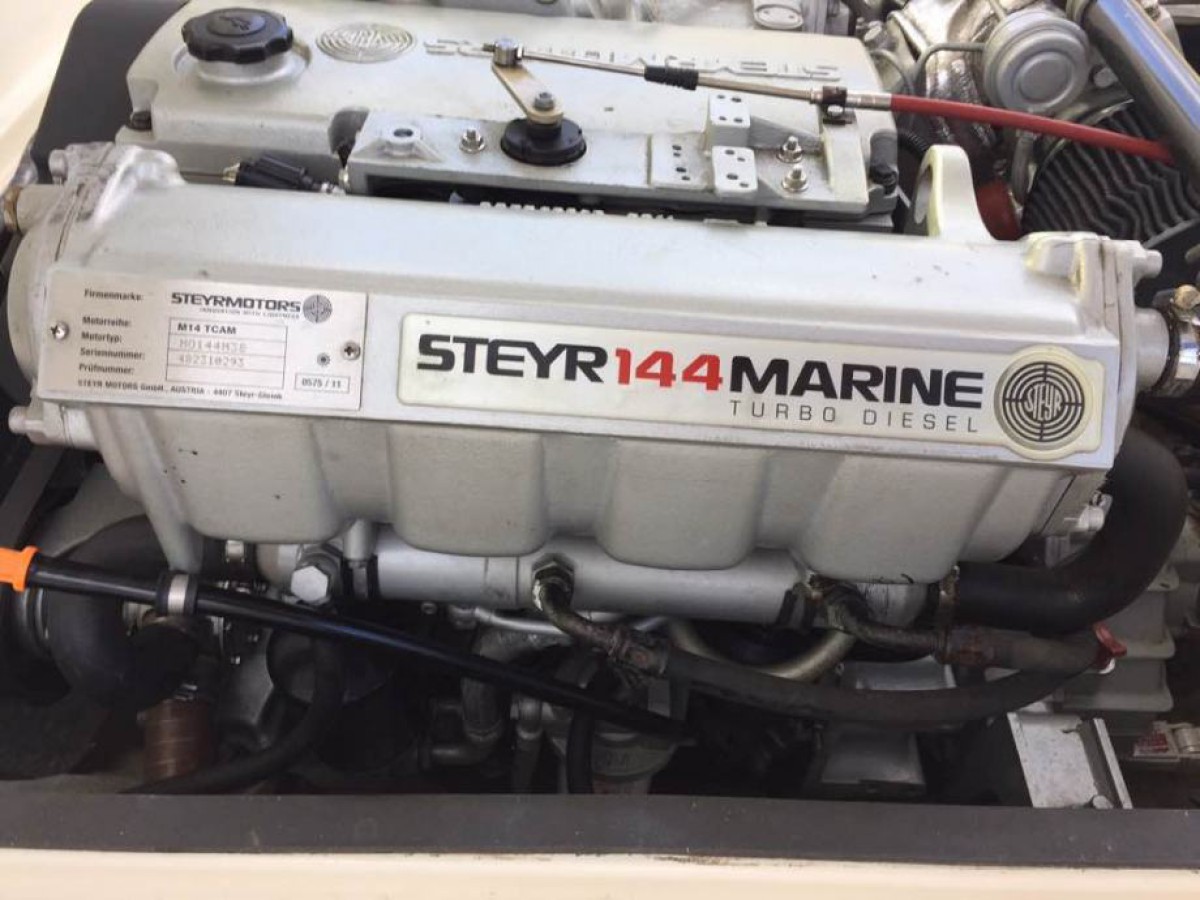 Steyr marine diesel 144ks, kopča ZF45A, 1010 RS 2011.GODINA