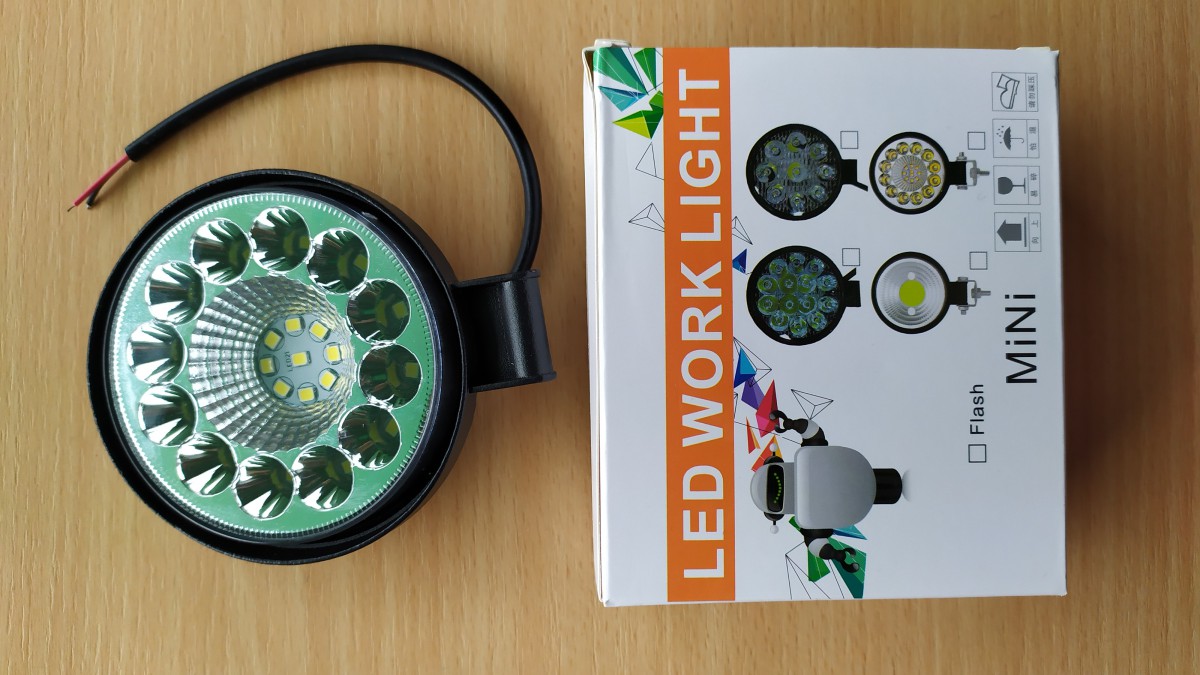 Reflektor LED 12-24V 84W vodootpornost IP 67 promjer 85mm