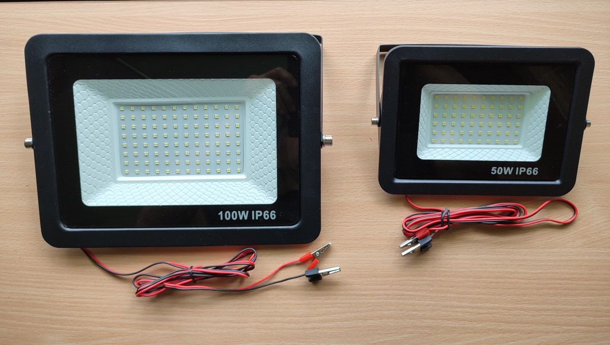 LED Reflektor 12V 100W IP66 9000Lm