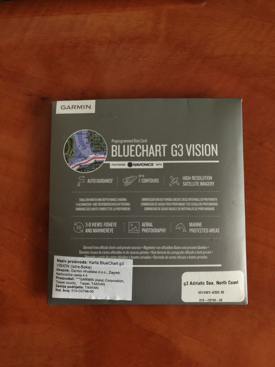 Garmin Bluechart G3 Vision
